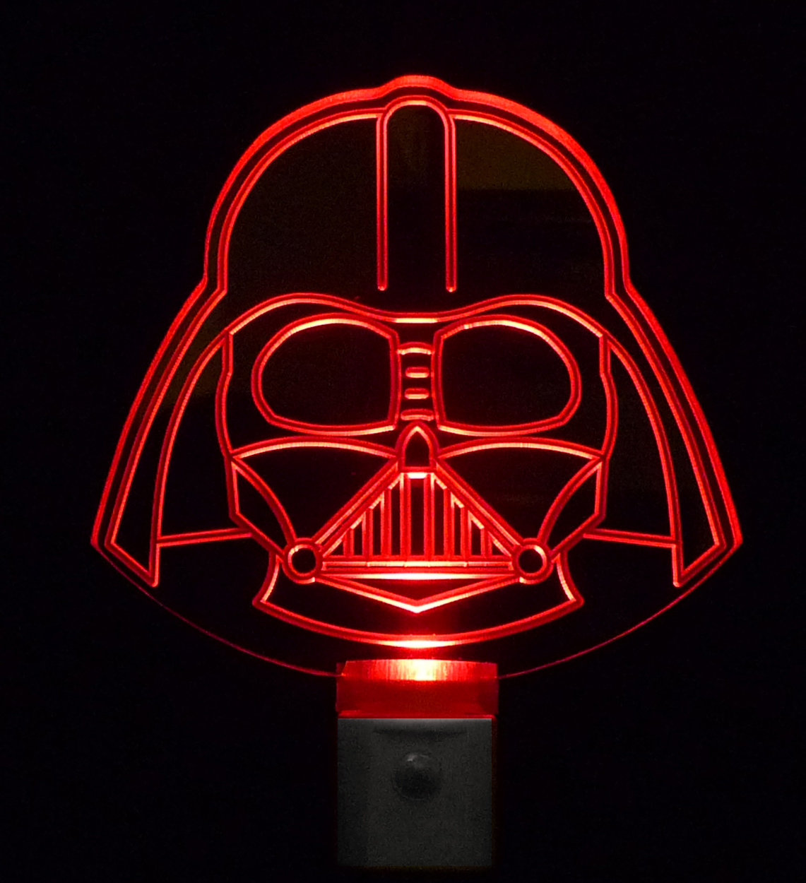 Star Wars Darth Vader, Colored Led Personalized And Customized With ...